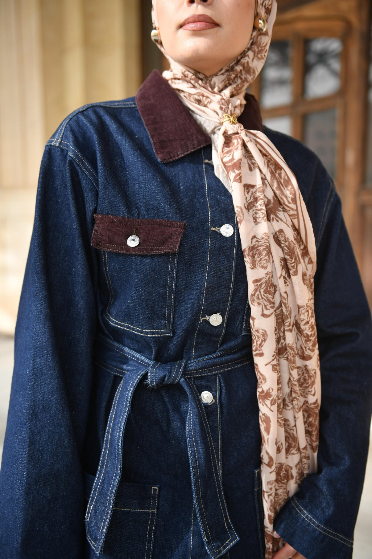 Juliette Denim Vest – Chedly Sisters